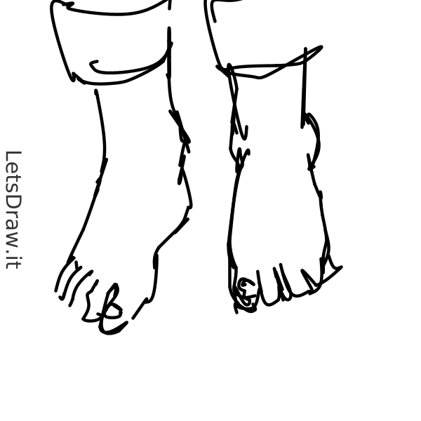 How to draw ankle / hcpjjypkx.png / LetsDrawIt