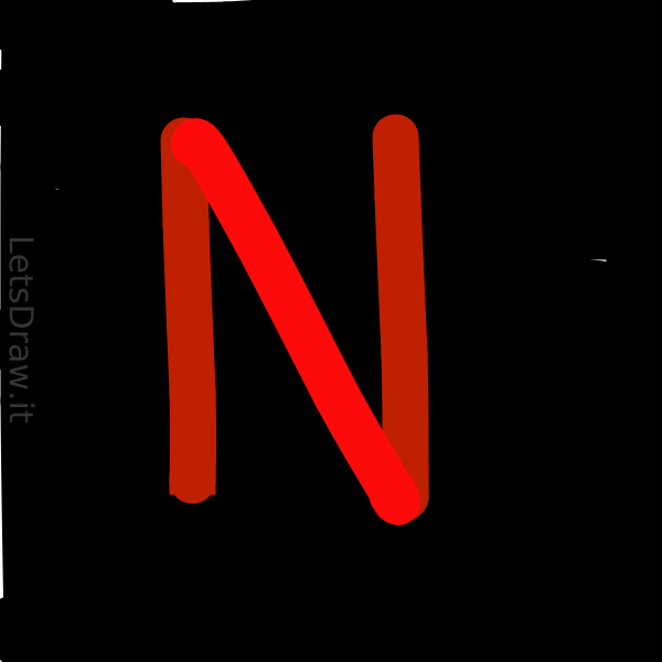 How to draw netflix / hdp7e6pwu.png / LetsDrawIt