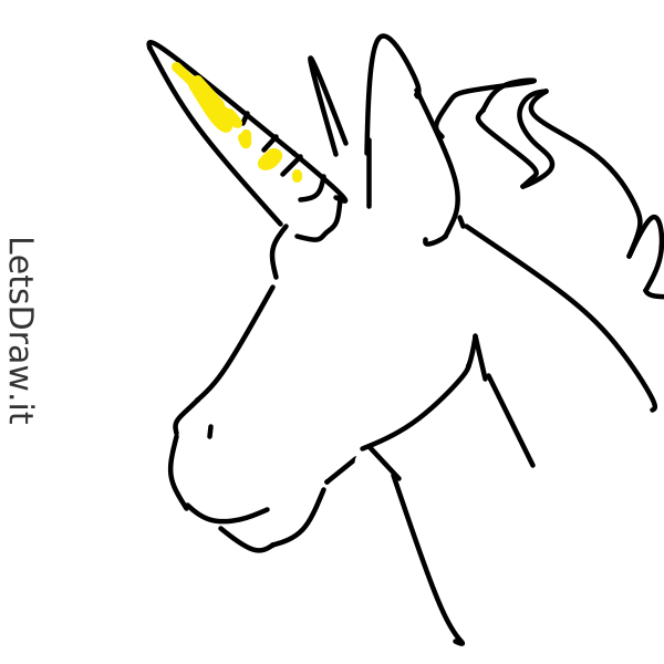 How to draw unicorn / hhydd7taw.png / LetsDrawIt