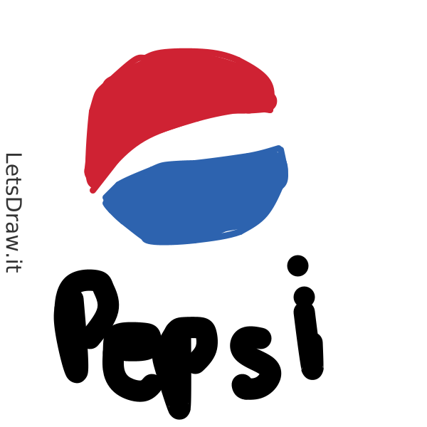 How to draw Pepsi / himnnfeqq.png / LetsDrawIt