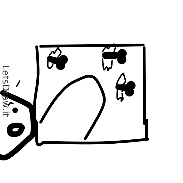 How to draw view from an airplane window / hmkueaf6w.png / LetsDrawIt