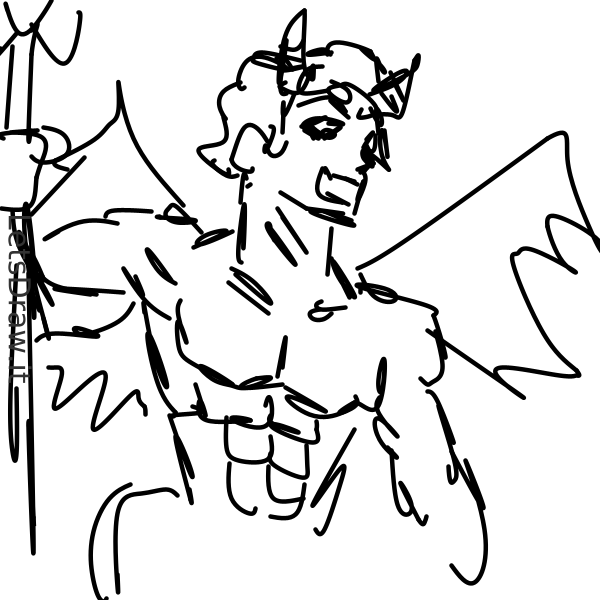 How to draw lucifer / hnd3p38ef.png / LetsDrawIt