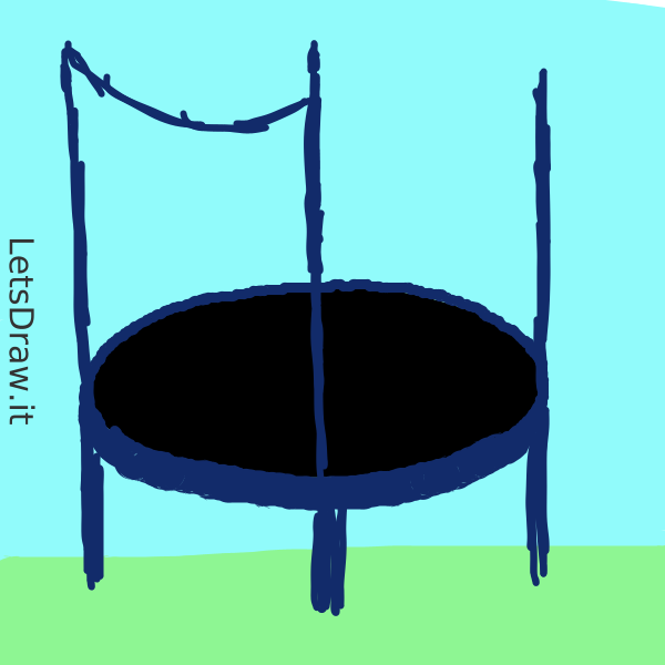 How to draw trampoline / hnzkxom4a.png / LetsDrawIt