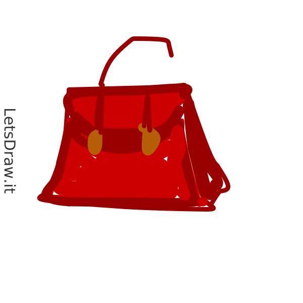How to draw handbag / hpgjgt6k4.png / LetsDrawIt