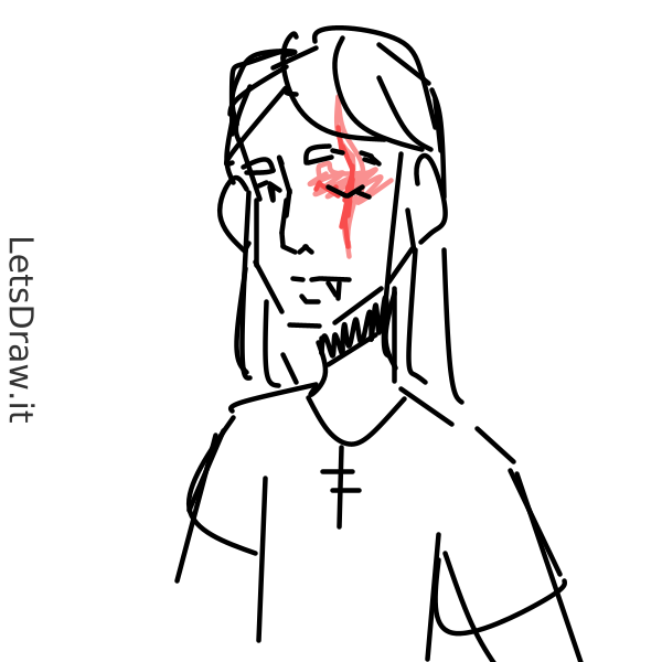 How to draw scar / htkwjeqak.png / LetsDrawIt
