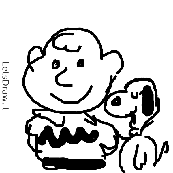 How to draw peanuts / htmwqy9xj.png / LetsDrawIt