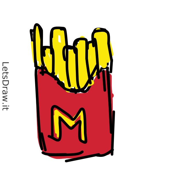 How to draw McDonalds / htn3xut6.png / LetsDrawIt