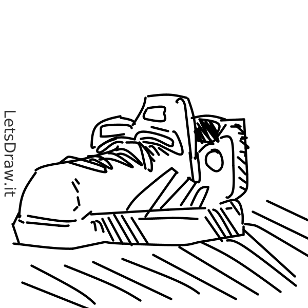 How to draw Adidas / LetsDrawIt