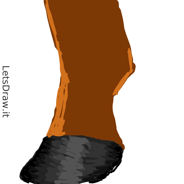 How to draw hoof / hustt4kez.png / LetsDrawIt