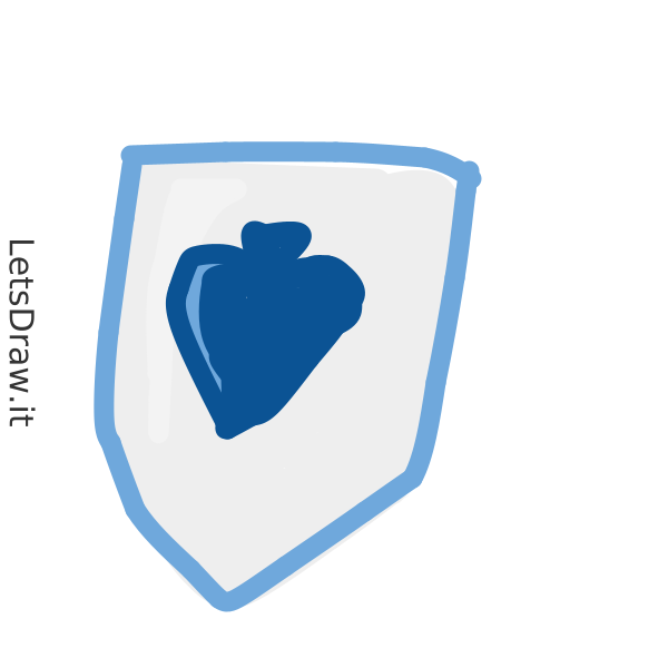 How to draw shield / hwncfht13.png / LetsDrawIt