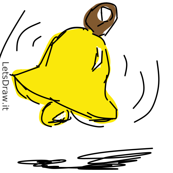 How to draw bell / hymuncpyk.png / LetsDrawIt