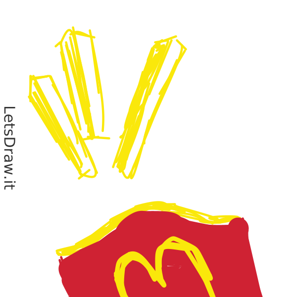 How to draw fry / i13msq4k.png / LetsDrawIt