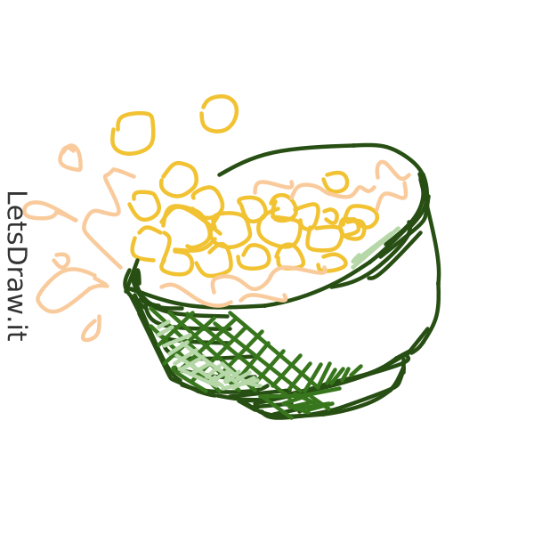How to draw bowl / i317f9cw9.png / LetsDrawIt