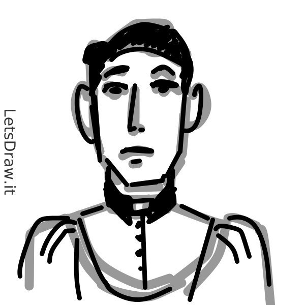 How to draw priest / i484jjodb.png / LetsDrawIt