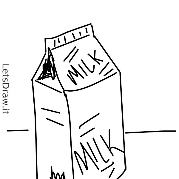 How to draw milk / i4ndb1ews.png / LetsDrawIt