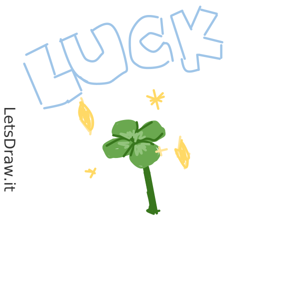 How to draw luck / i58w8pjtk.png / LetsDrawIt