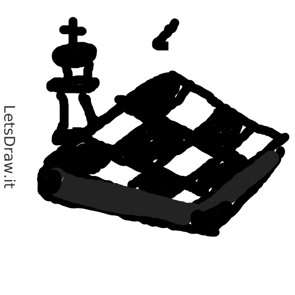 How to draw chessboard / i5hnomikp.png / LetsDrawIt