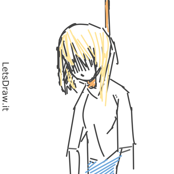 How to draw hangman / LetsDrawIt