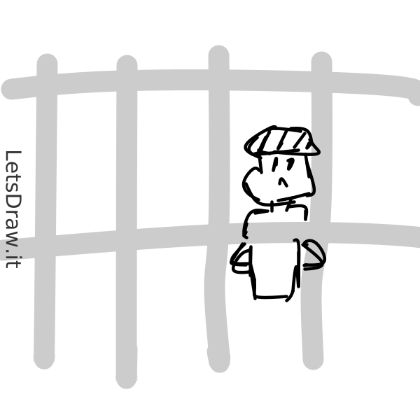 How to draw prisoner / i6ik85t3a.png / LetsDrawIt