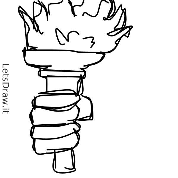 How to draw torch / i8o7rm6yf.png / LetsDrawIt