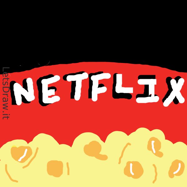 How to draw netflix / ia5yoaqyz.png / LetsDrawIt