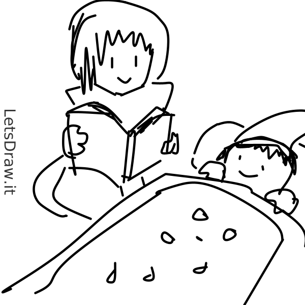 Jak narysować bedtime story / ib9fbmnff.png / LetsDrawIt
