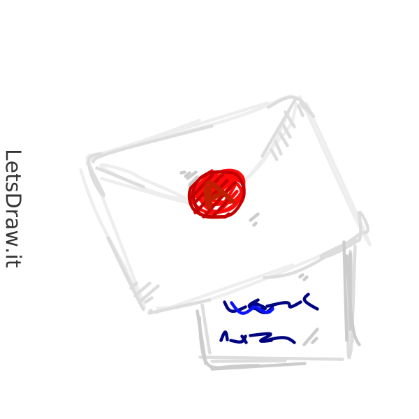 How to draw envelope / ibobco5om.png / LetsDrawIt
