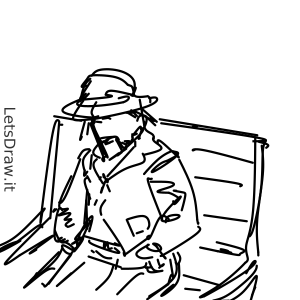 How to draw homeless / ic7ep48uq.png / LetsDrawIt