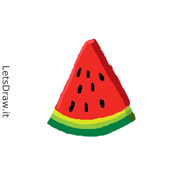 How to draw watermelon / icmf1pbkq.png / LetsDrawIt