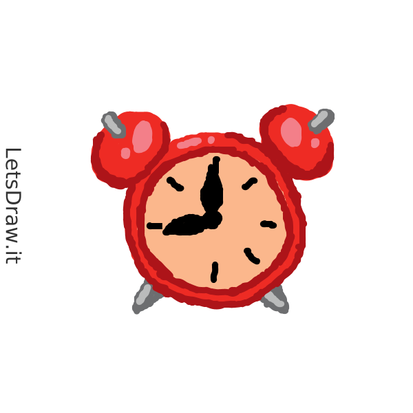How to draw alarm clock / id77og4bd.png / LetsDrawIt