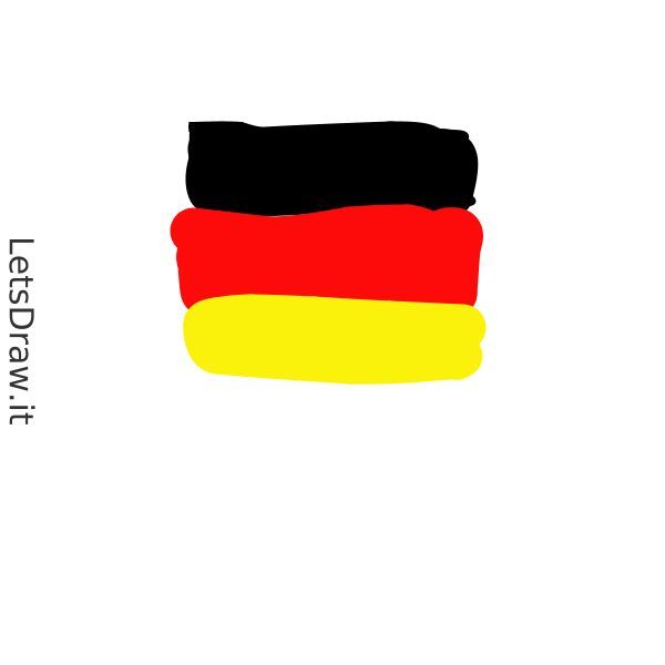 How to draw Germany / idzfjcmdg.png / LetsDrawIt