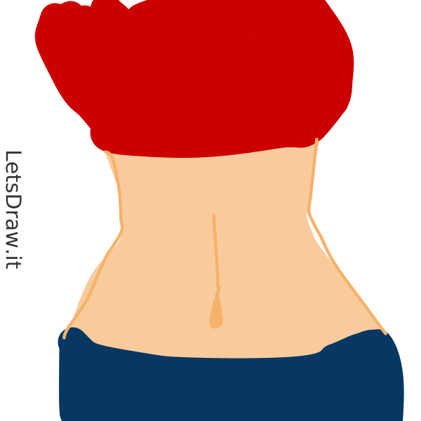 How to draw bellybutton / if8u8pj7o.png / LetsDrawIt