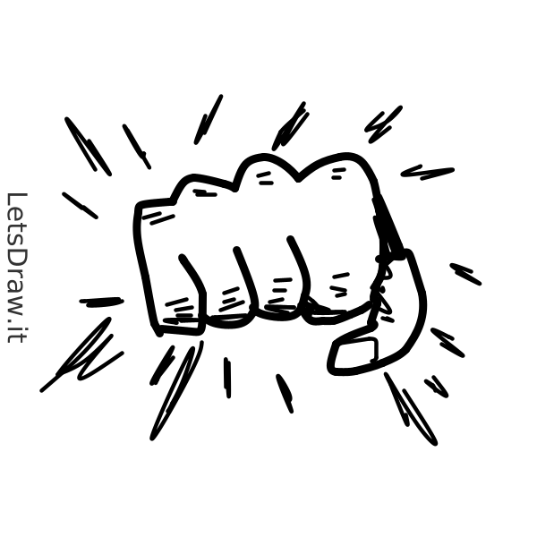 How to draw punch / igqdp38at.png / LetsDrawIt