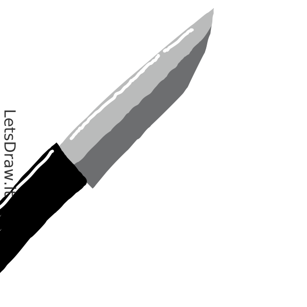 How to draw dagger / ih5uqbwk3.png / LetsDrawIt