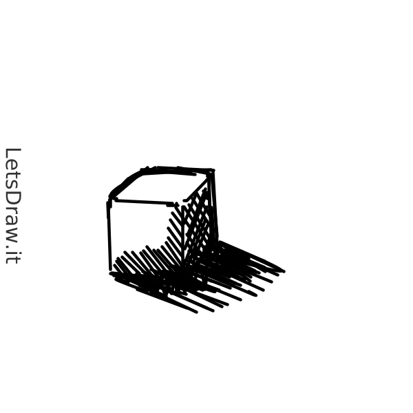 How to draw cube / ihgnt5nm.png / LetsDrawIt