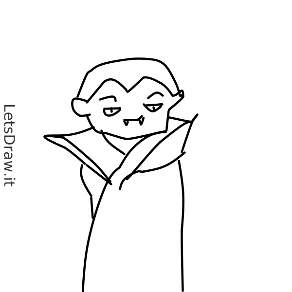 How to draw vampire / immfr5p3.png / LetsDrawIt