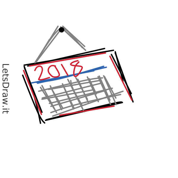 How to draw date / impkqzc8.png / LetsDrawIt