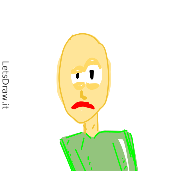 How to draw bald / imsngfuch.png / LetsDrawIt