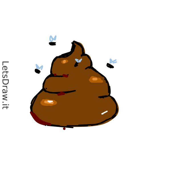 How to draw turd / ipd983cqh.png / LetsDrawIt
