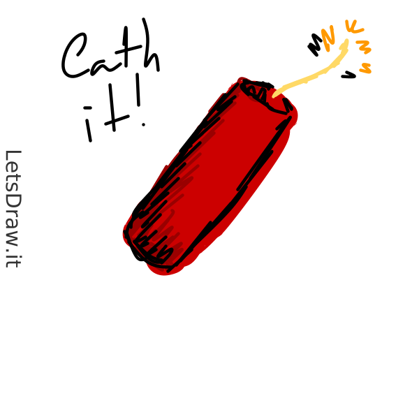 How to draw dynamite / iw1fdsgm4.png / LetsDrawIt