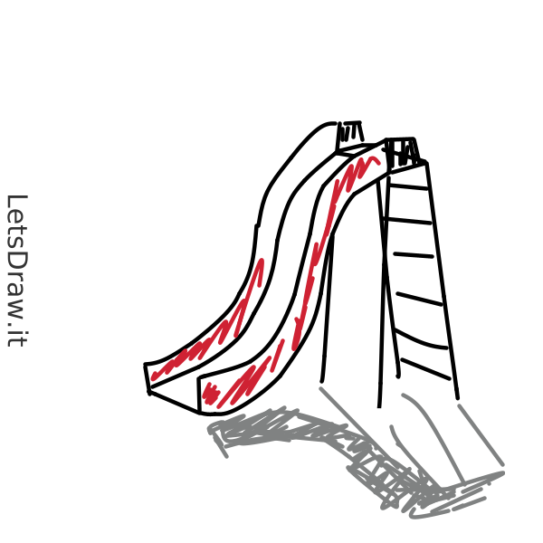 How to draw slide / iwiubem1f.png / LetsDrawIt
