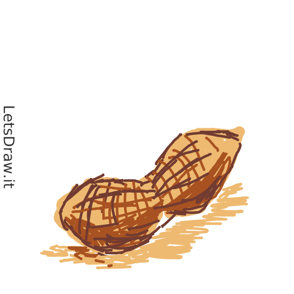 How to draw Peanut / iz6483c3a.png / LetsDrawIt