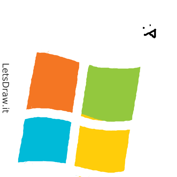 How to draw Windows / izffo1qis.png / LetsDrawIt