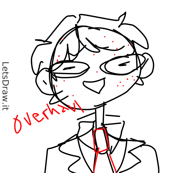 How to draw acne / LetsDrawIt