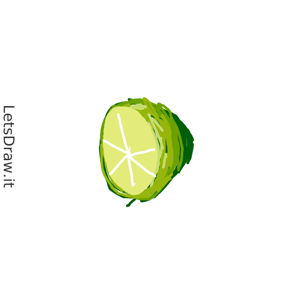 How to draw Lime / j47qnck4r.png / LetsDrawIt