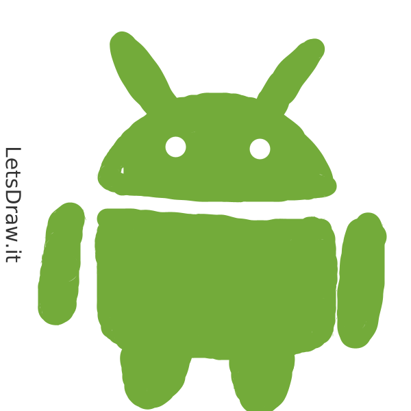 How to draw Android / j6is1aq53.png / LetsDrawIt