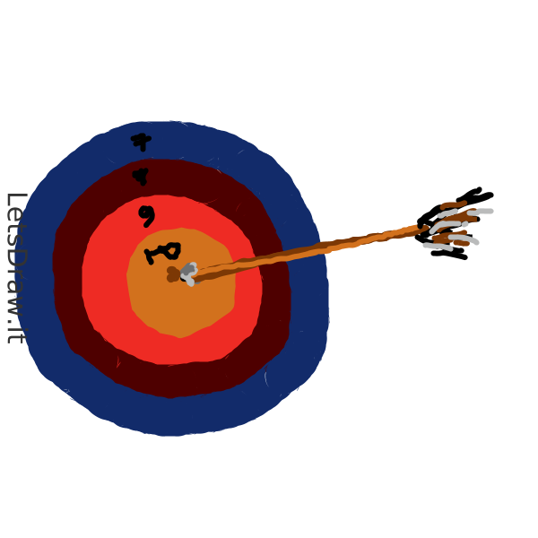 How to draw target / jd8st5rc5.png / LetsDrawIt