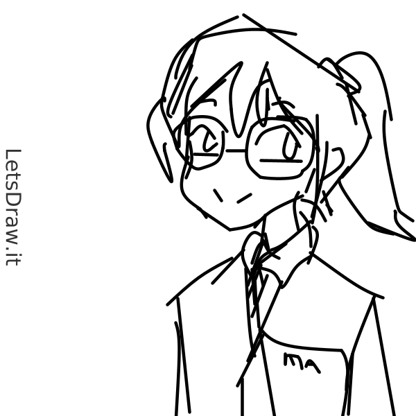 How to draw school / jeafii53.png / LetsDrawIt