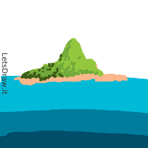 How to draw island / jeedxoi3c.png / LetsDrawIt