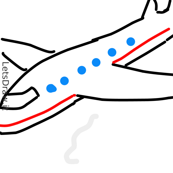 How to draw airplane / jfs3mr4qi.png / LetsDrawIt